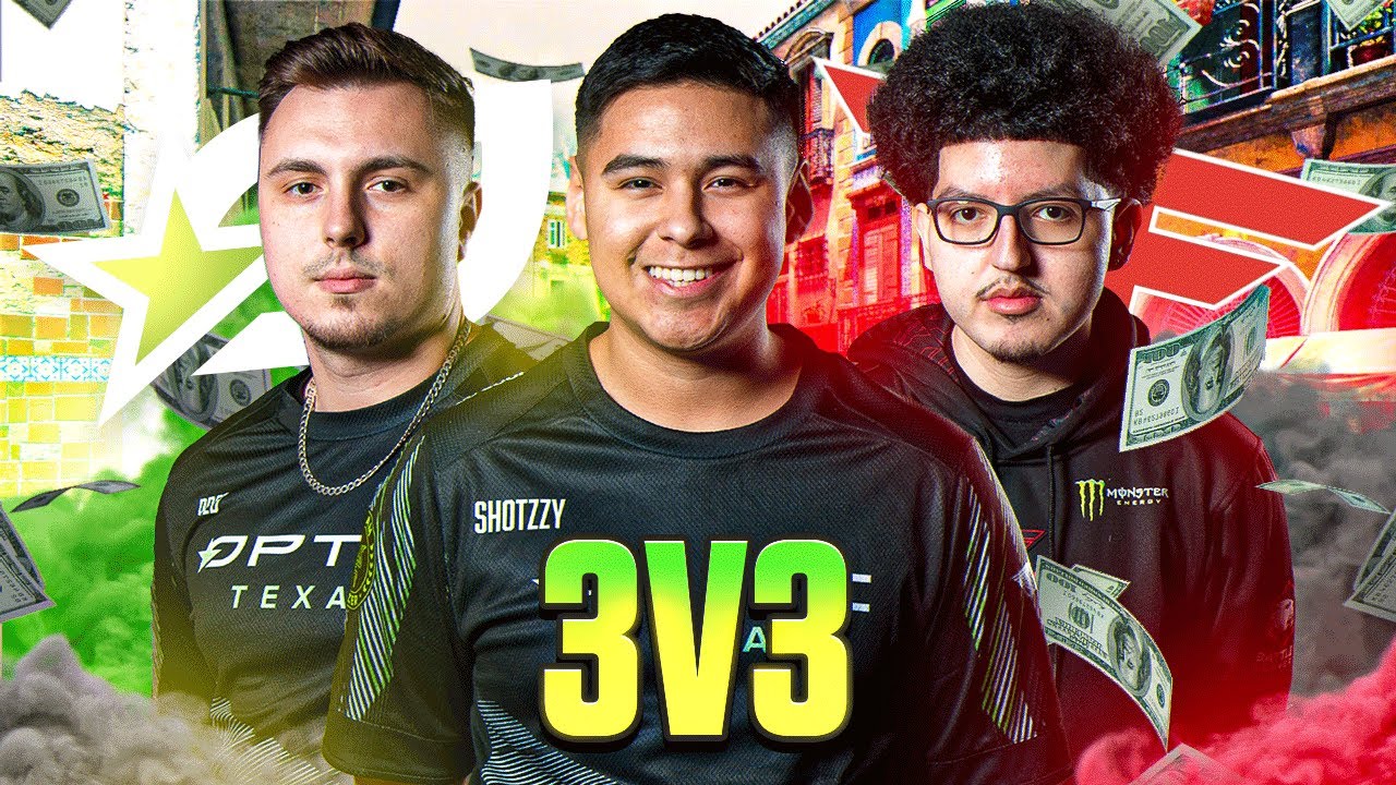 OPTIC AND FAZE TEAM UP FOR INSANE 3V3 CHALLENGE (MODERN WARFARE 3 ...