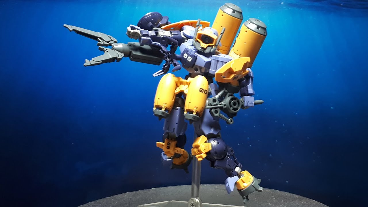 30MM Portanova Marine by Bandai 30 Minutes Missions model kit - YouTube