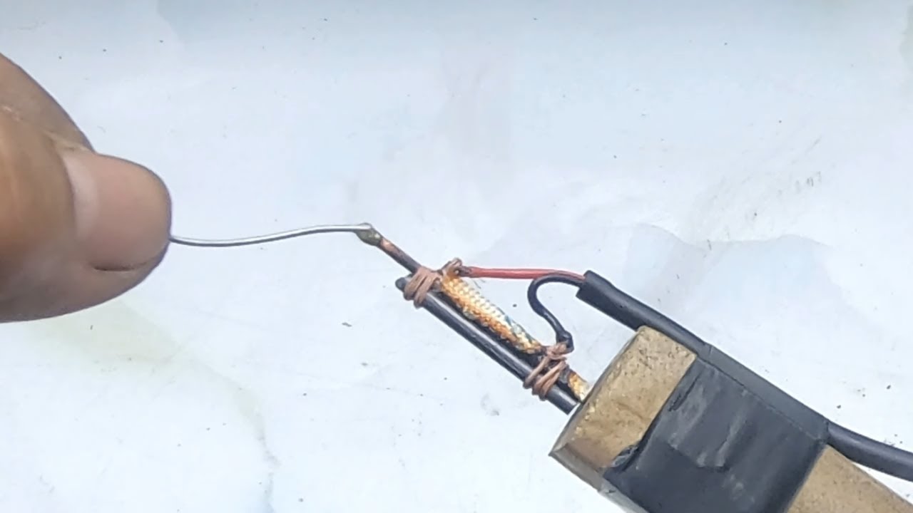 How to make simple pencil welding machine at home for soldering! DIY ...