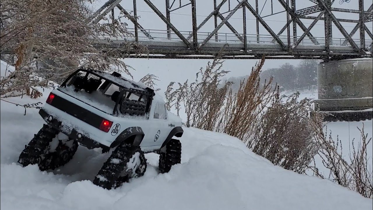 TRX4 on Traxx - Crawling Snow Drifts and Riverbanks, Deeps and Steeps ...