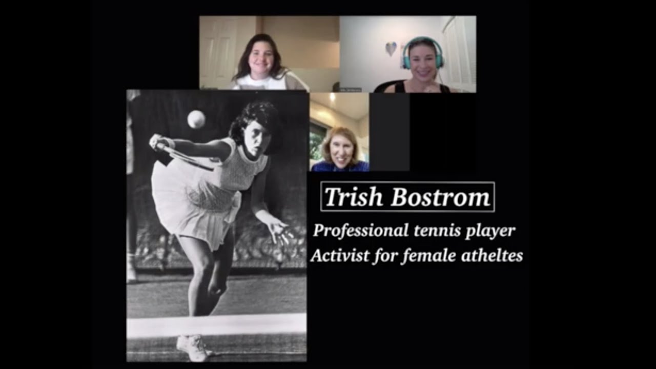 Interview with former professional tennis player, Trish Bostrom - YouTube