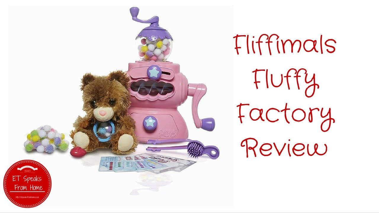 Fluffimals Fluffy Factory Review - YouTube