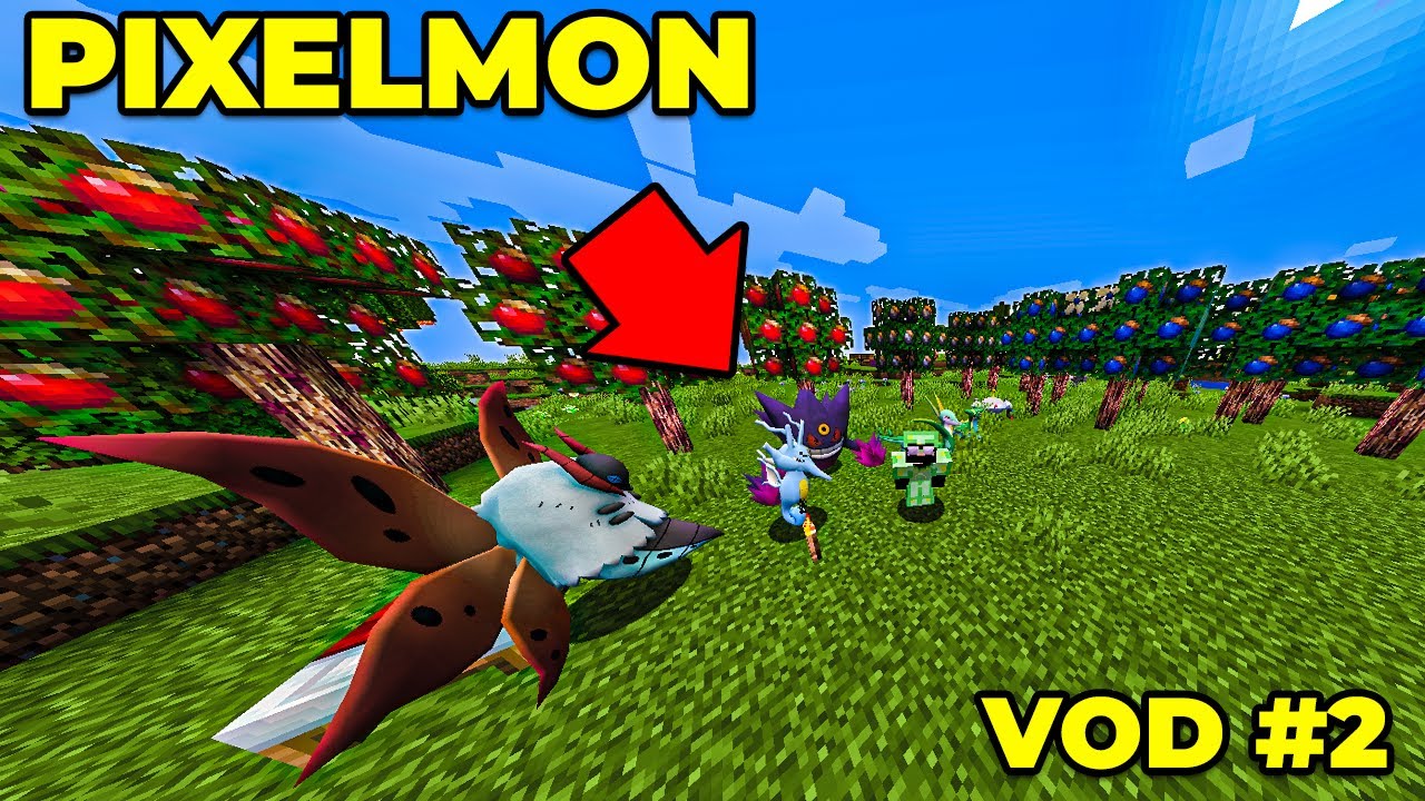 Raising the stakes at the Dragon Gym in Pixelmon VOD #2. - YouTube
