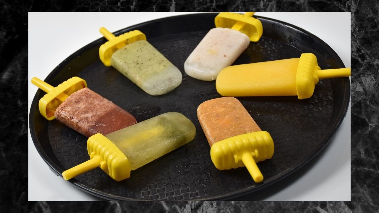 Popsicles recipes | Fruit lollies | Rita in the kitchen - YouTube