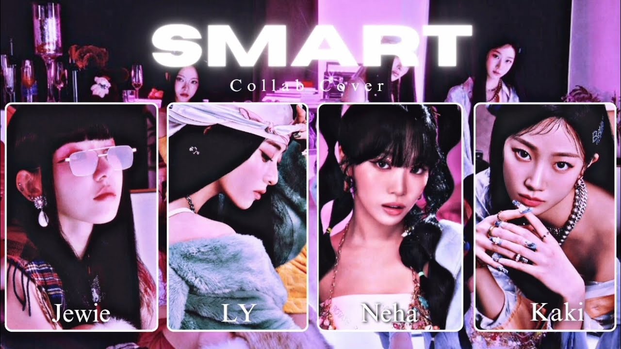 LESSERAFIM 르세라핌 : 'SMART' COLLAB COVER - YouTube