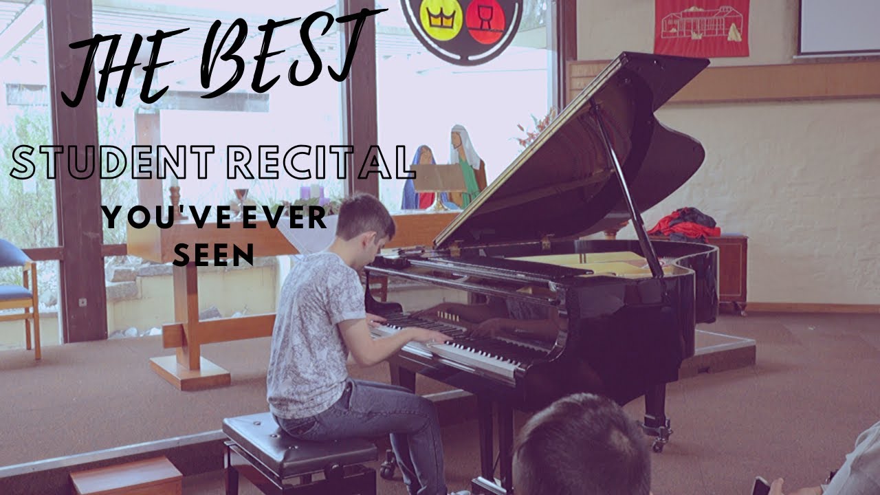 Quality Piano Student Recital! | Day 16 - YouTube