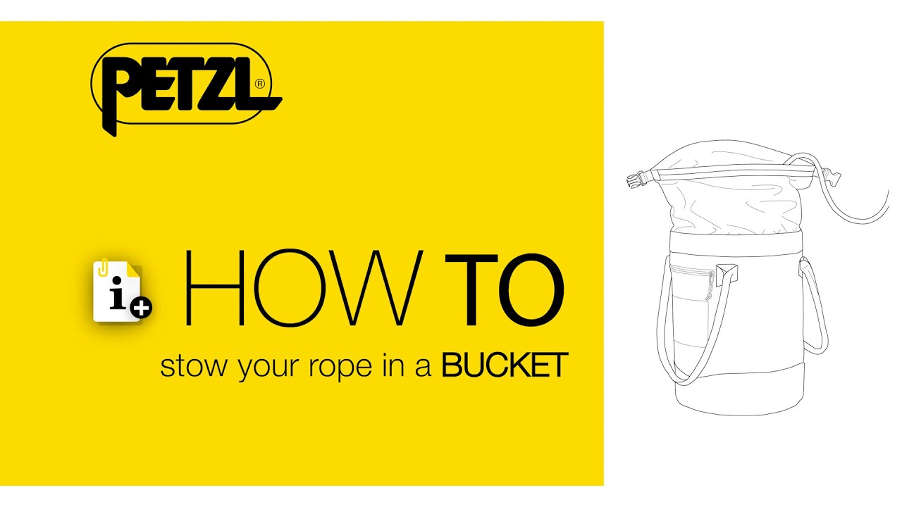 HOW TO stow your rope in a BUCKET - YouTube