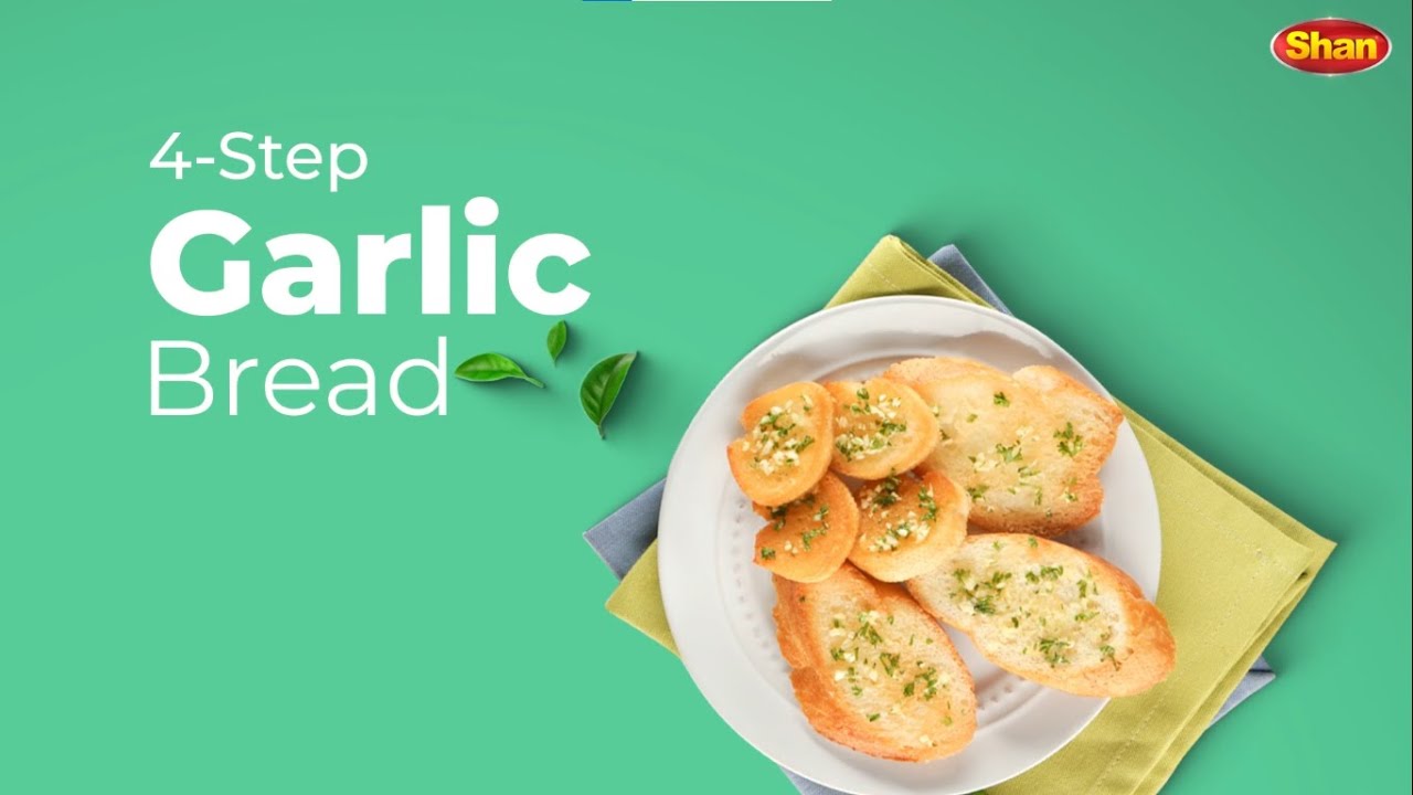4-Step Garlic Bread with Shan! - YouTube