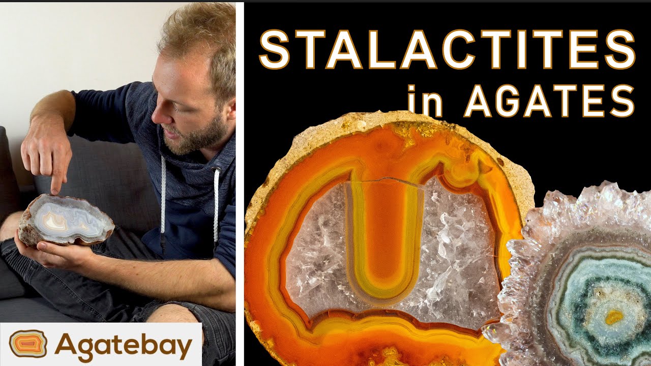 Amazing Stalactites in Agates/ Agates explained by Josh #12 - YouTube