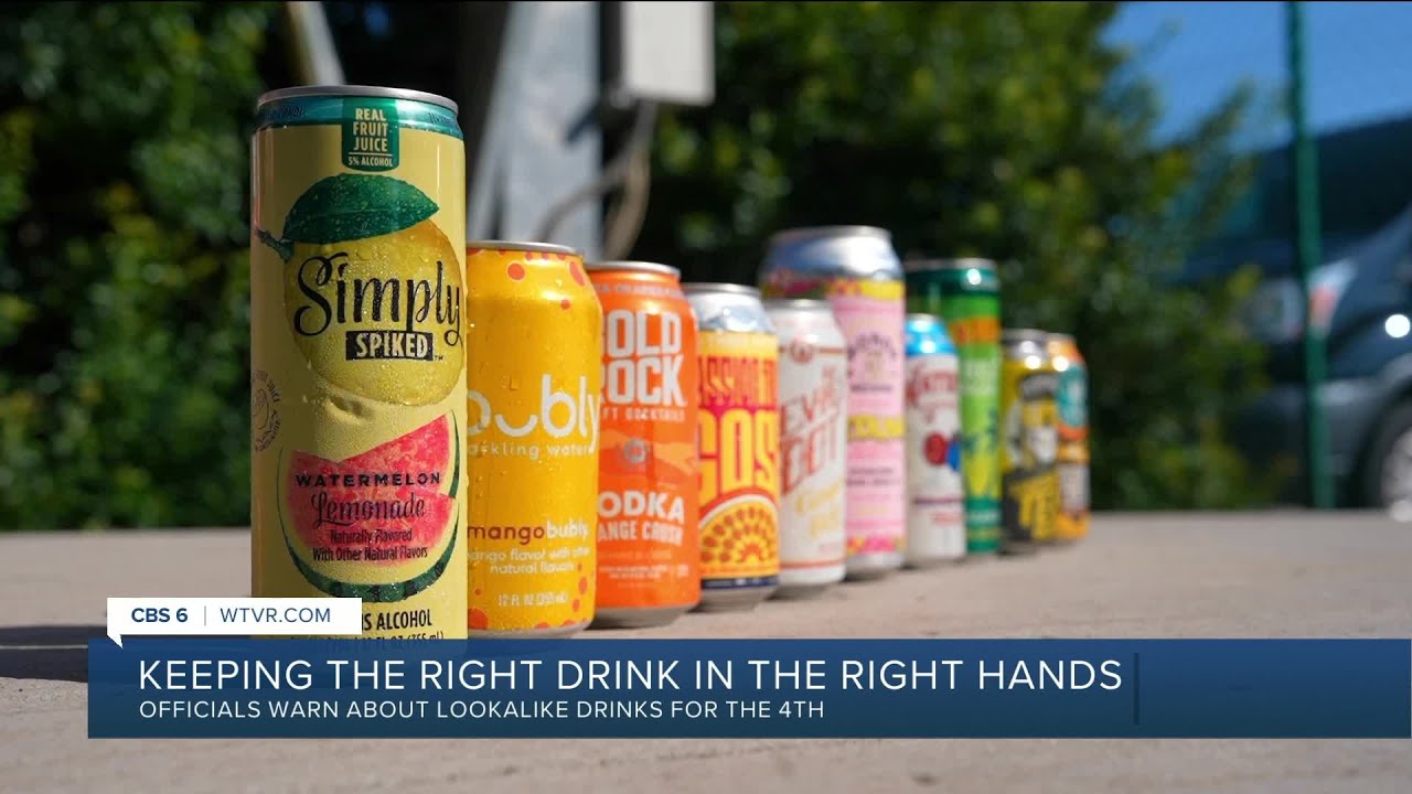 Keep ‘look-alike’ drinks out of kids’ reach, doctors warn - YouTube
