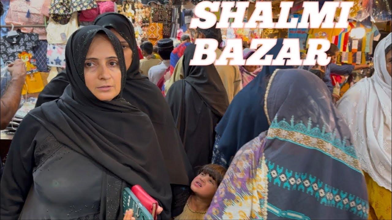 WALKING TOUR OF SHALMI MARKET, LAHORE PAKSITAN, STREET FOOD IN PAKISTAN, LAHORE CITY WALK, 4K ...
