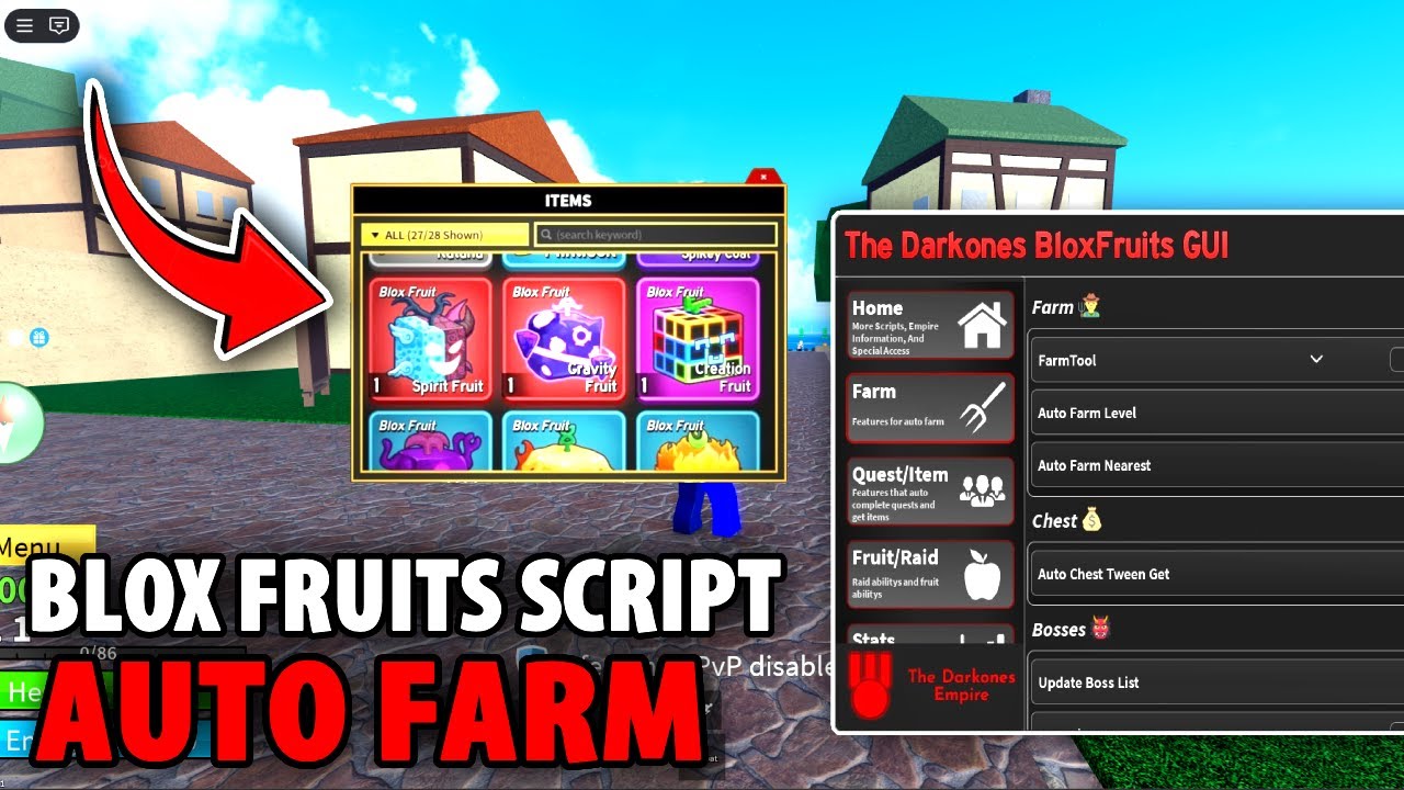 [NEWEST] BloxFruits Script | AUTO FARM, GRAVITY FRUIT, MAX LEVEL | *PASTEBIN 2025* - YouTube