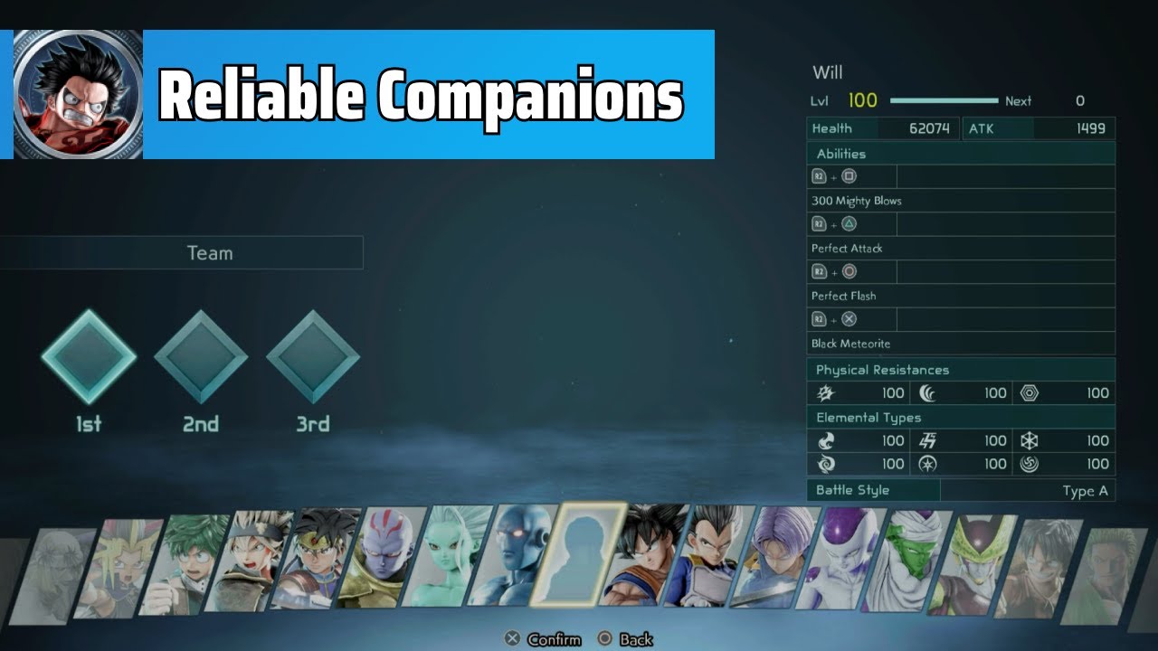 JUMP FORCE - Reliable Companions Trophy | PS4 - YouTube