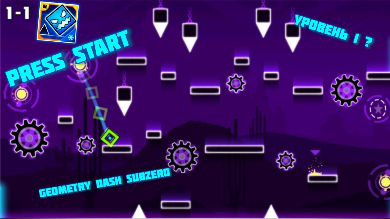 Press start Geometry dash Subzero :D #gd #gaming #geometrydash - YouTube