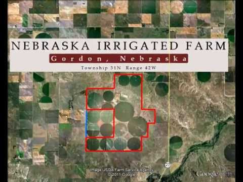 Nebraska Irrigated Farm - 3D Virtual Map Tour - YouTube