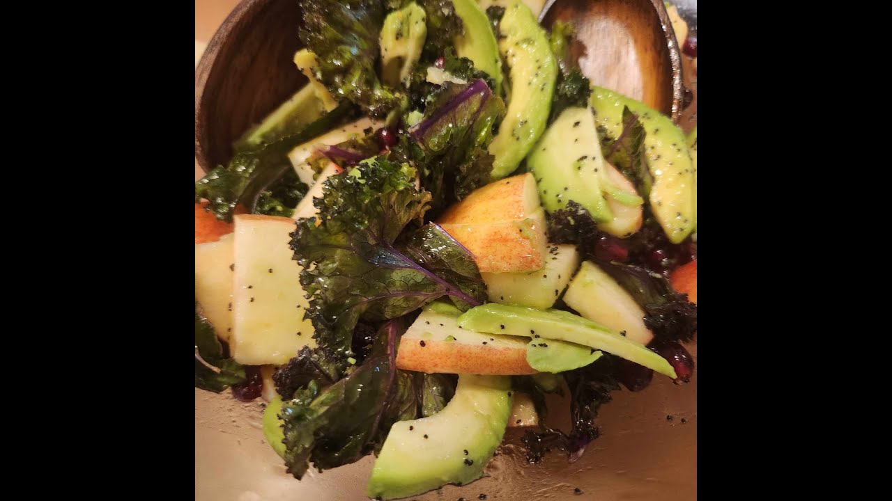 Recipe Roulette - Avocado Apple Salad - YouTube