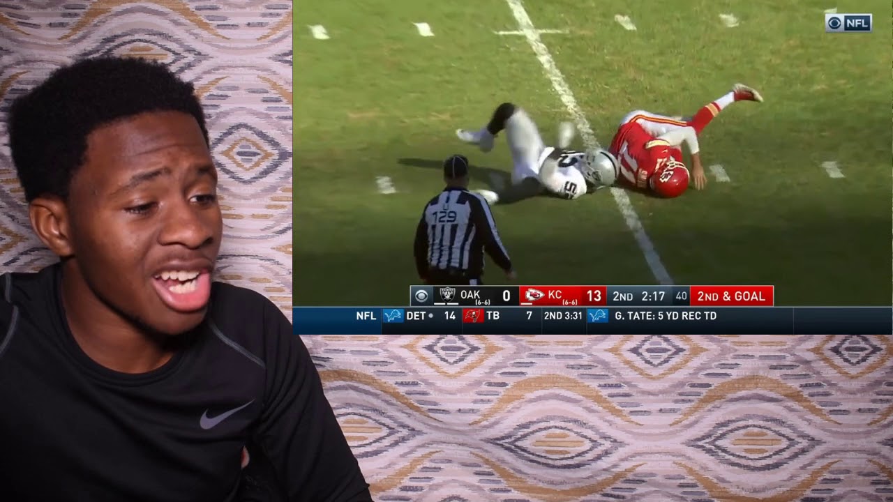 RAIDERS VS CHIEFS WEEK 14 NFL GAME HIGHLIGHTS REACTION - YouTube