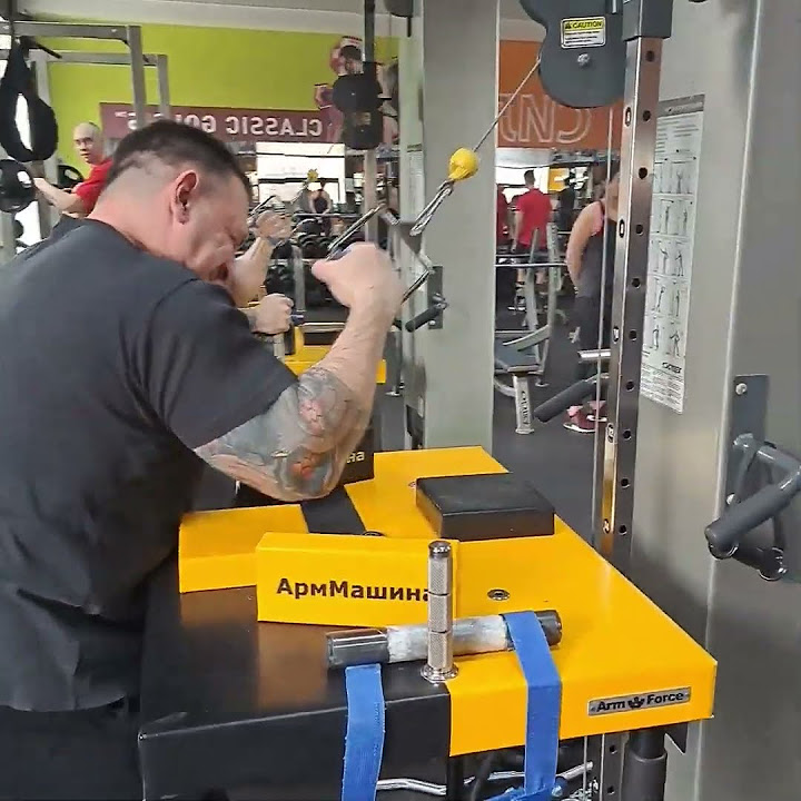 АрмЖим 50кг на 8 раз #армрестлинг #armwrestling #пауэрлифтинг #спорт # ...