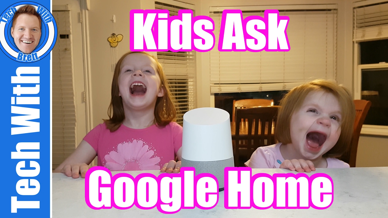 Kids Ask Google Home | Tech Family Time #7 - YouTube