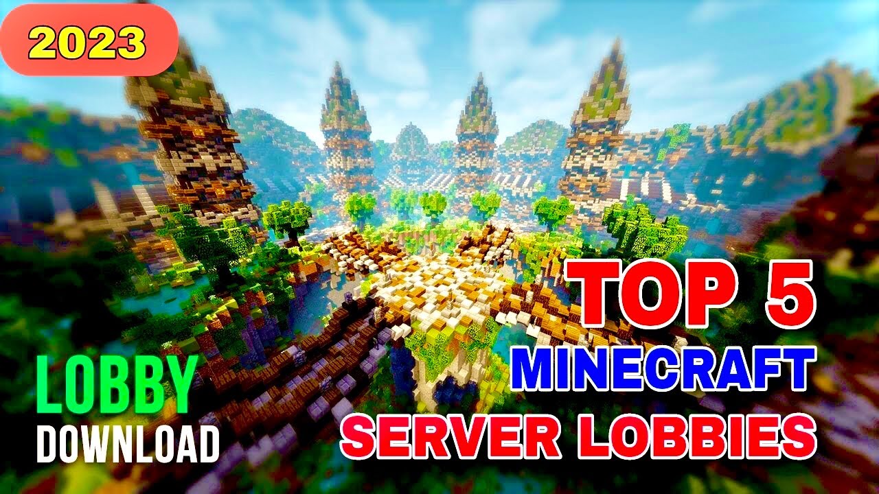 Top 5 Best Minecraft Server Lobby Hub Maps + Free Download 2023 - YouTube