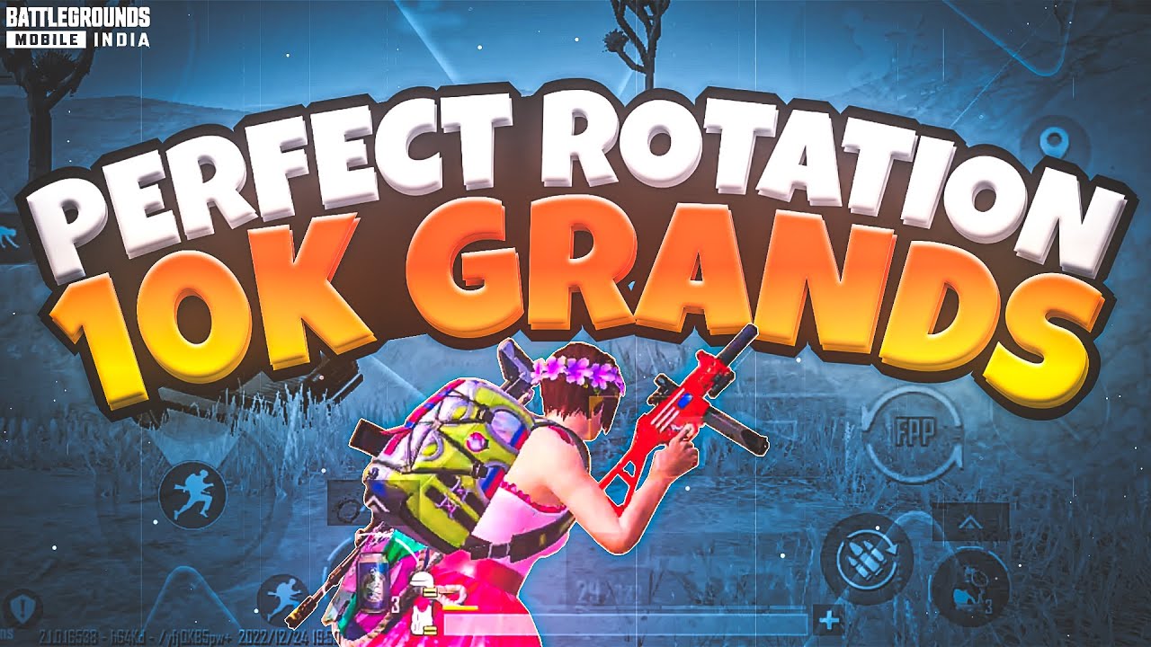 Perfect Rotation Lead us to 25 Points 🔥 - 10K Grands ⚡️ - BGMI ...