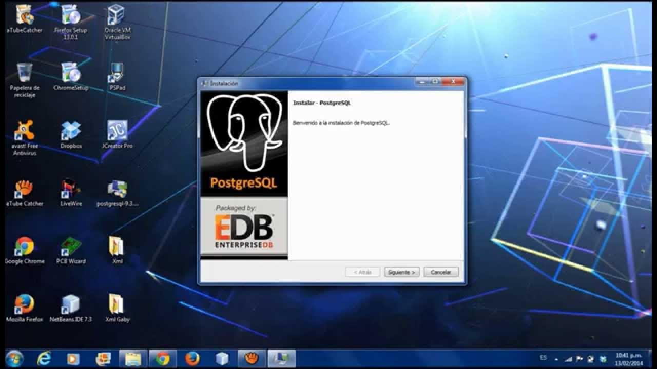 Tutorial de Instalacion del gestor postgresql - YouTube
