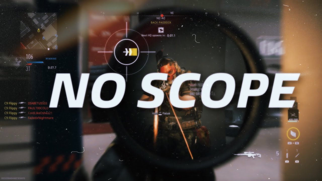 NO SCOPE - MW2 Montage - YouTube