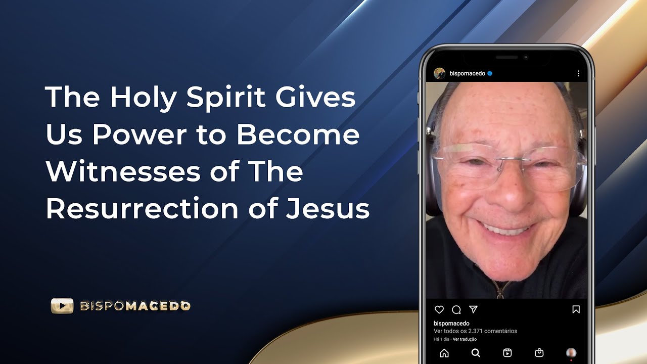 The Holy Spirit Gives Us Power to Become Witnesses of The Resurrection ...