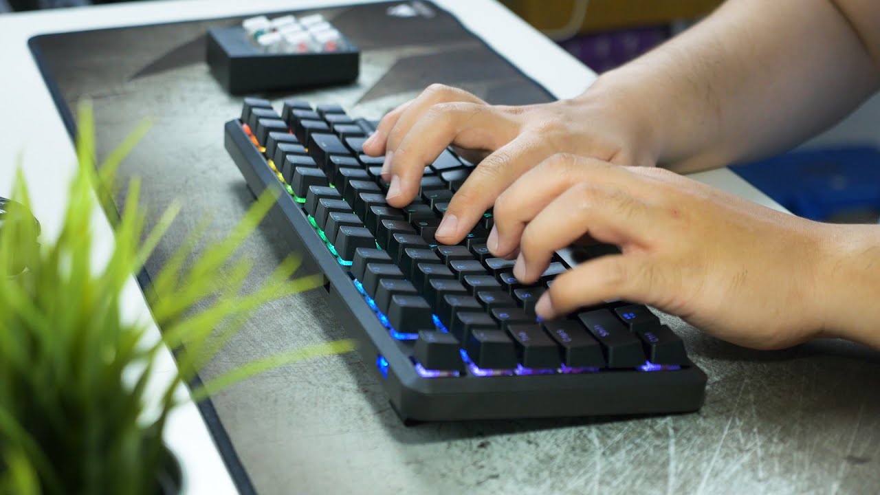 Koodo Beast Pro Wireless (Gateron Red) Typing Test - YouTube