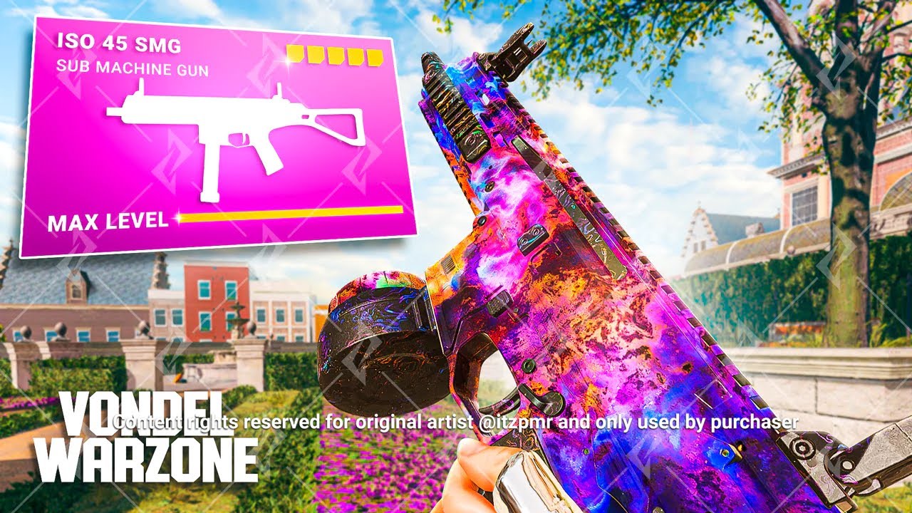 The iso SMG is Back in warzone!! - YouTube