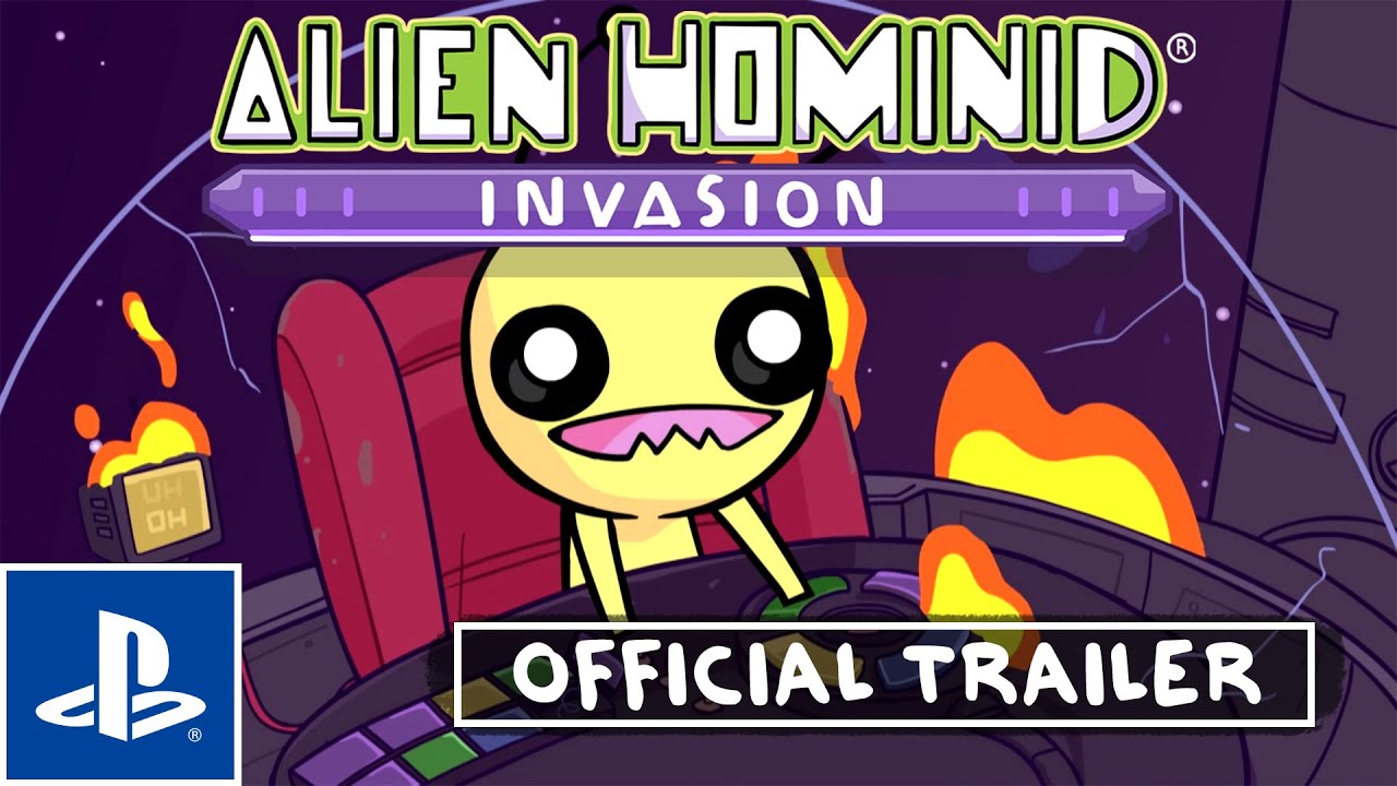 Alien Hominid Invasion | PS5 & PS4 Launch Trailer - YouTube