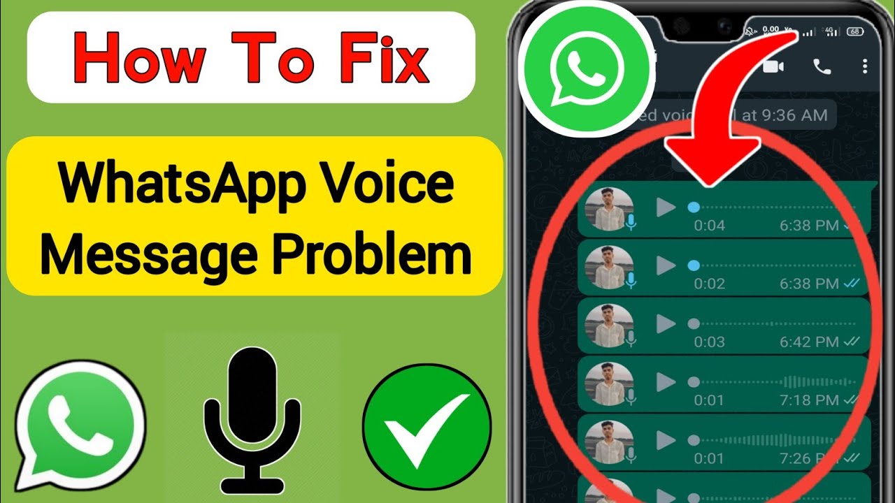 How To Fix WhatsApp Voice Message Problem[New 2023] | Whatsapp audio ...
