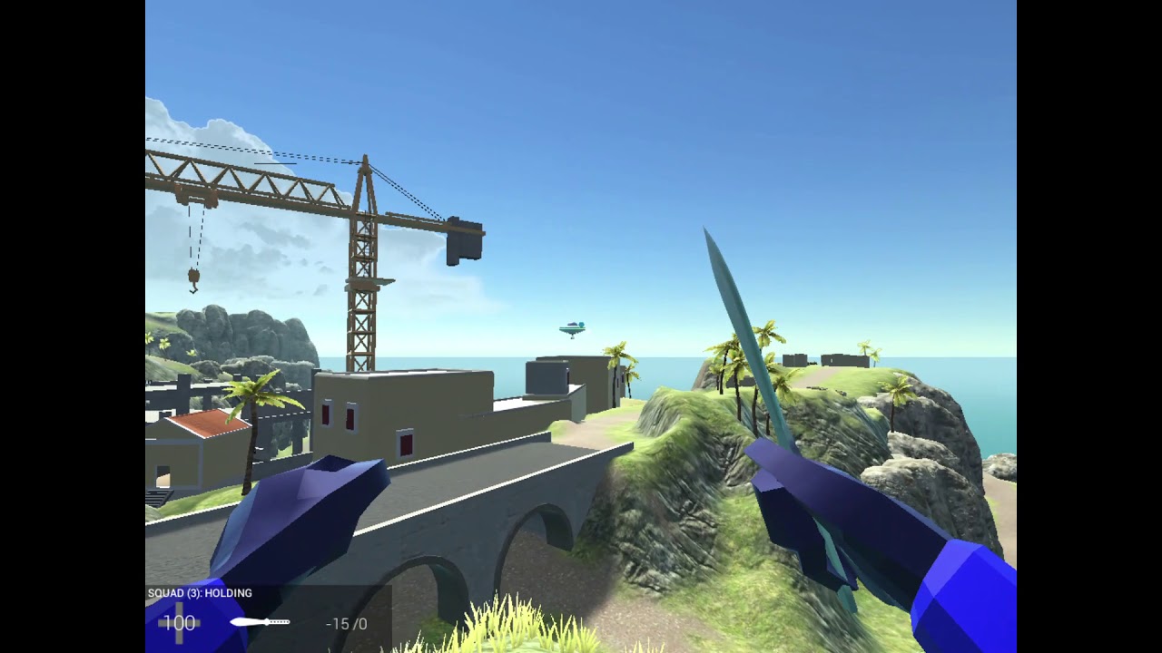 Ravenfield Throwing Knife Only and UFO Encounter - YouTube