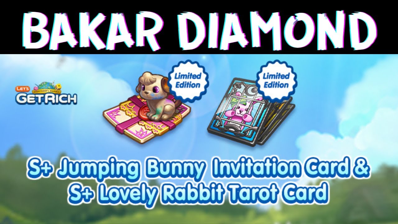 LOVELY RABBIT TAROT CARD ️ LINE Let's Get Rich - YouTube