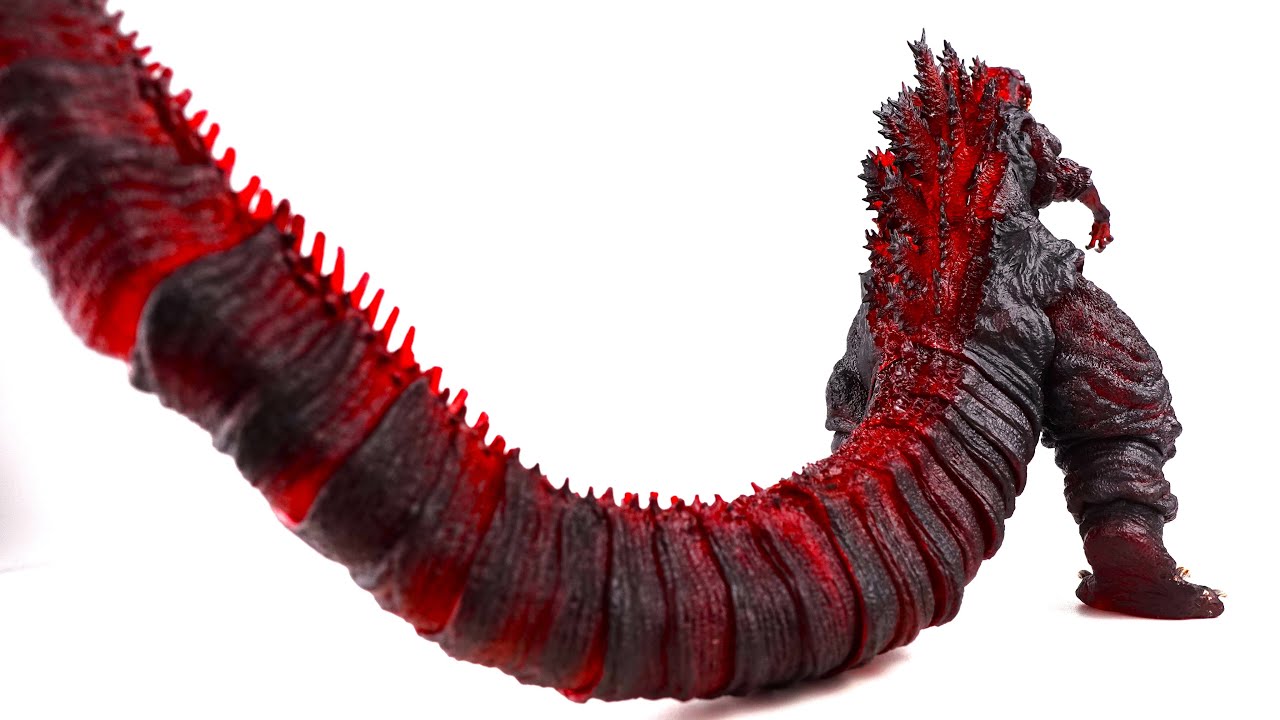 Unboxing S.H.MonsterArts Godzilla (2016) 4th Form Night Battle Ver ...