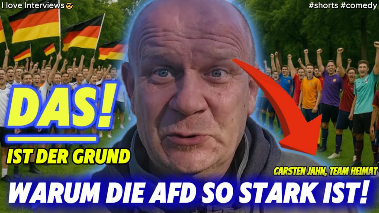 "DER WAHRE GRUND, WARUM DIE AfD SO STARK IST"!?💥😅Carsten Jahn - Team ...