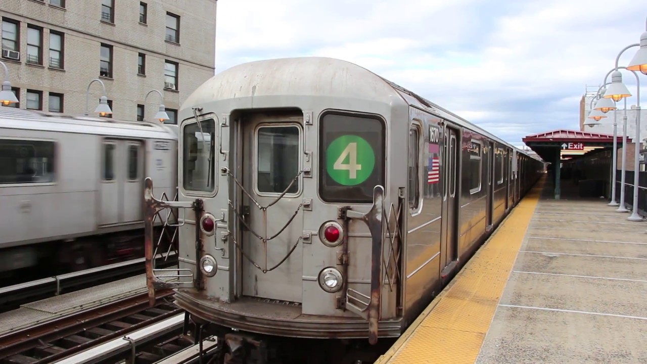 R62A (4) Train at 183rd Street - YouTube
