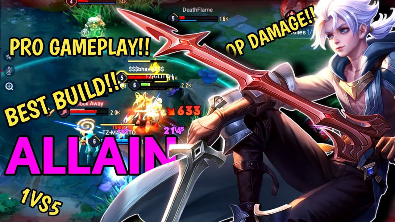 Allain Best Build and Pro Gameplay | Arena of Valor | RoV | Liên Quân Mobile | CoT | Thunder ...