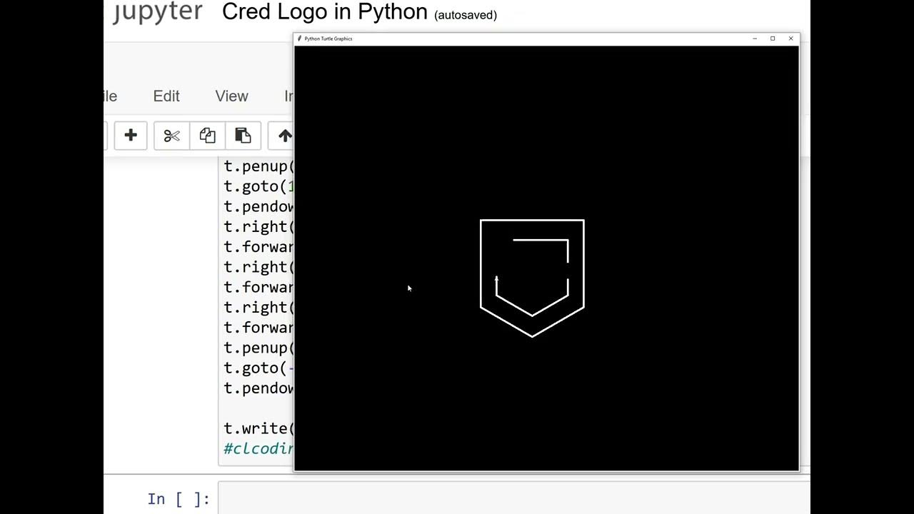Day 161: Cred Logo in Python - YouTube