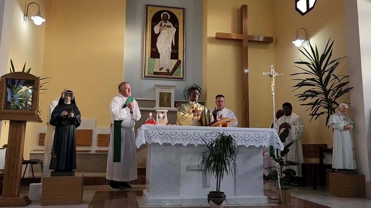 Holy Mass at Divine Mercy Shrine in Surmanci with Fr. Robert Christo ...