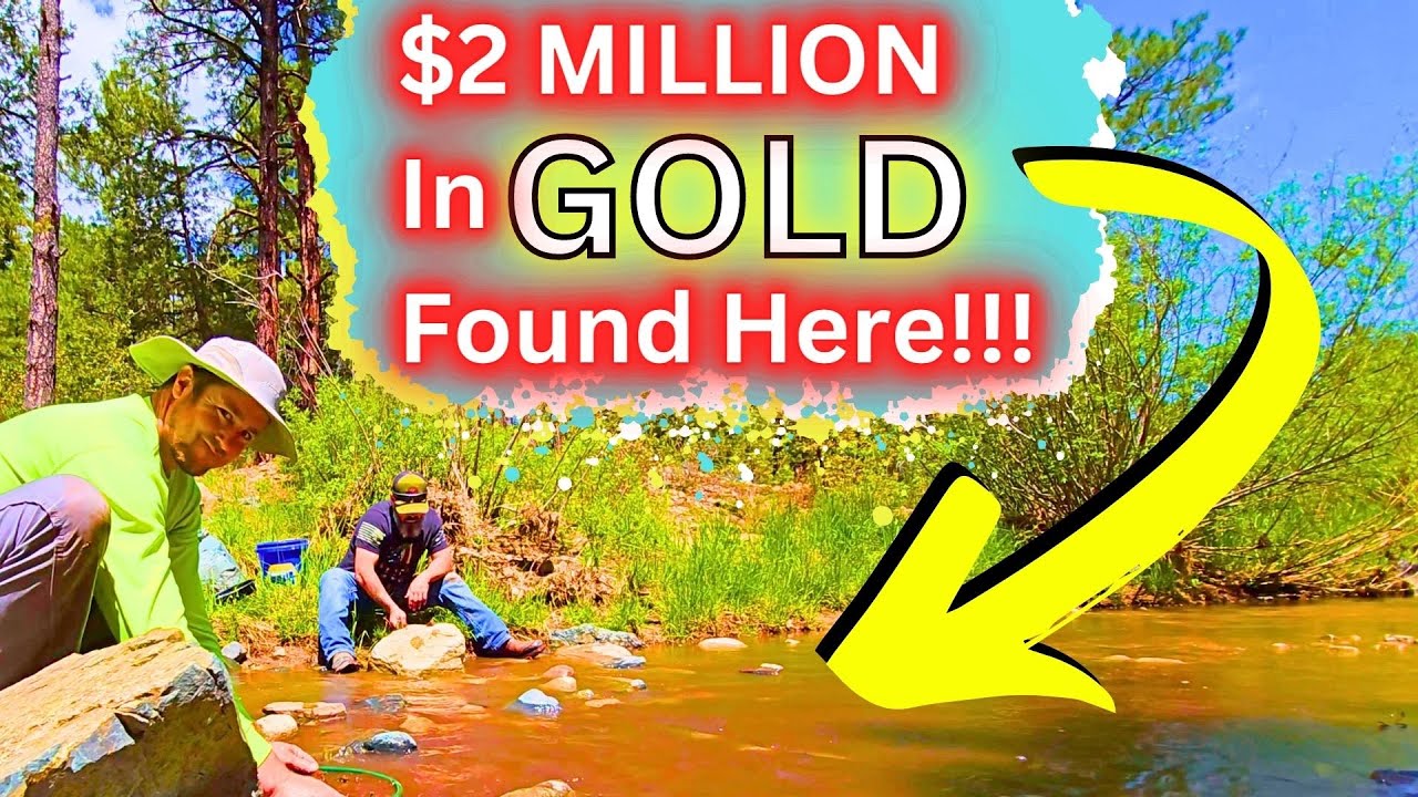 Lynx Creek Gold Panning, Artifacts: Arizona Prospecting - YouTube