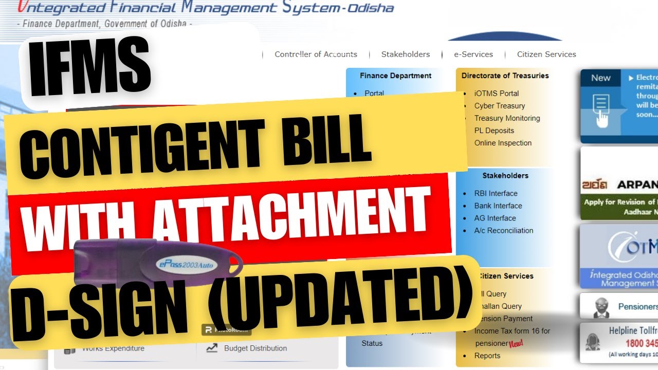 IFMS CONTIGENT AND OTHER BILL WITH ATTACHMENT SIGN (UPDATED) 2023 FULL ...
