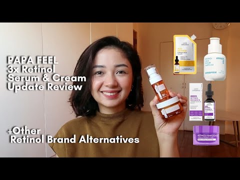 PAPA FEEL 3X Retinol Anti-aging Serum & Moisturizer Cream Update Review ...