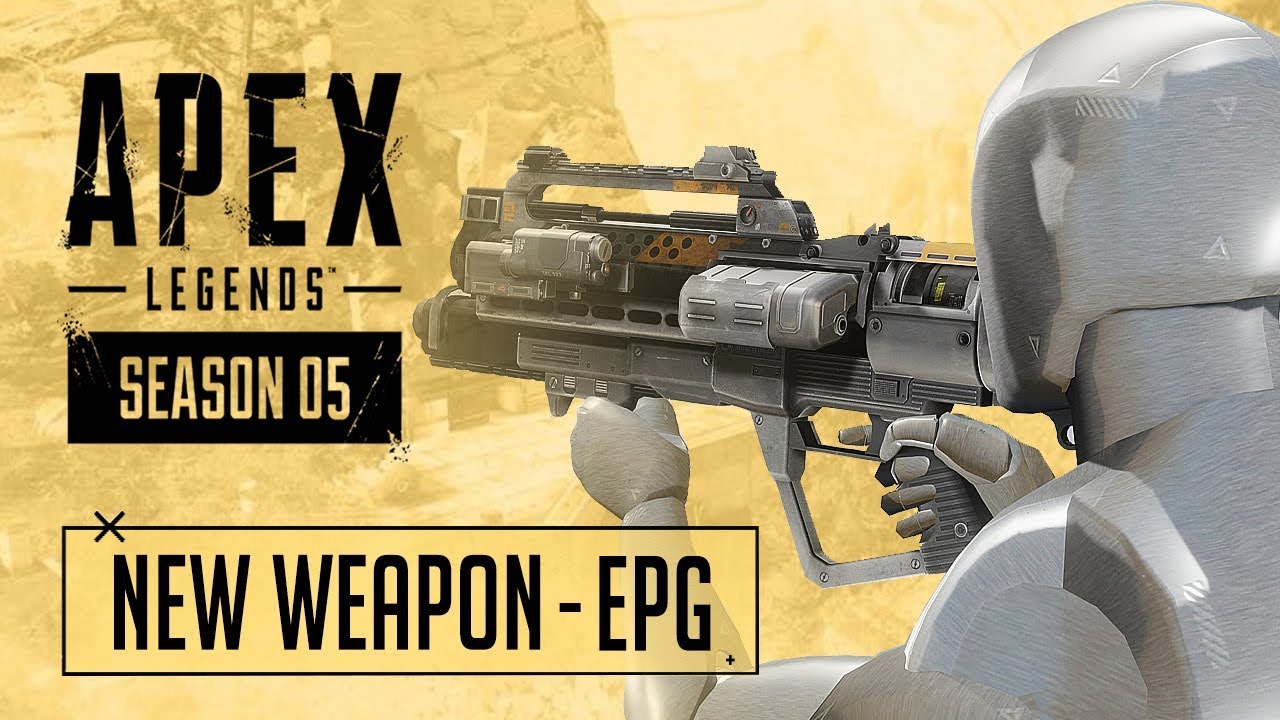 Apex Legends – Nova Arma "EPG-2" (SEASON 5) - YouTube