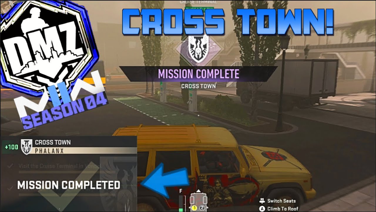 MW2 DMZ "CROSS TOWN" EASY SOLO GUIDE! VISIT THE CRUISE TERMINAL AND ...