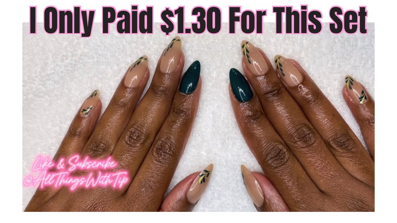 SHEIN Nails that WON'T BREAK the Bank! | DIY Mani on a Budget | Nail ...