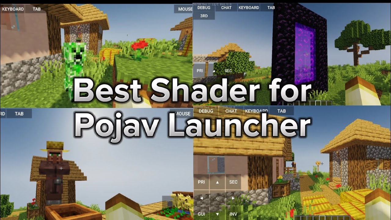 No Lag Shader Pojav Launcher Best Shader No Lag Youtube