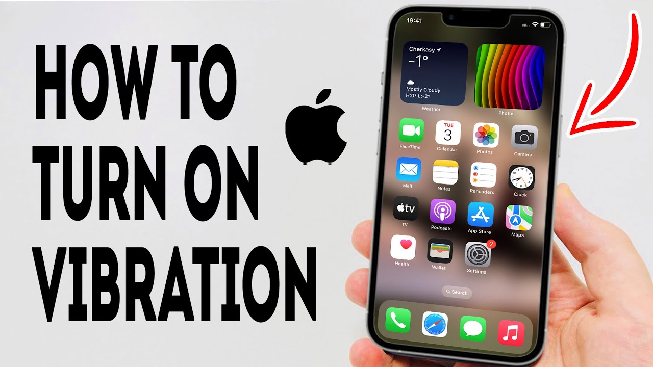 How To Turn On Vibration On iPhone - Full Guide - YouTube