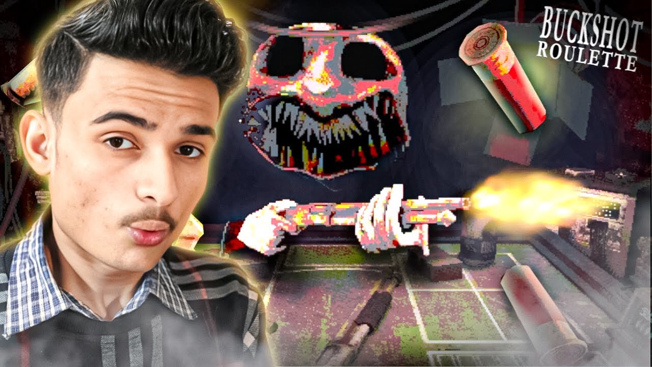 BACK IN BUCKSHOT ROULETTE: BUCKSHOT ROULETTE HORROR GAME| - YouTube