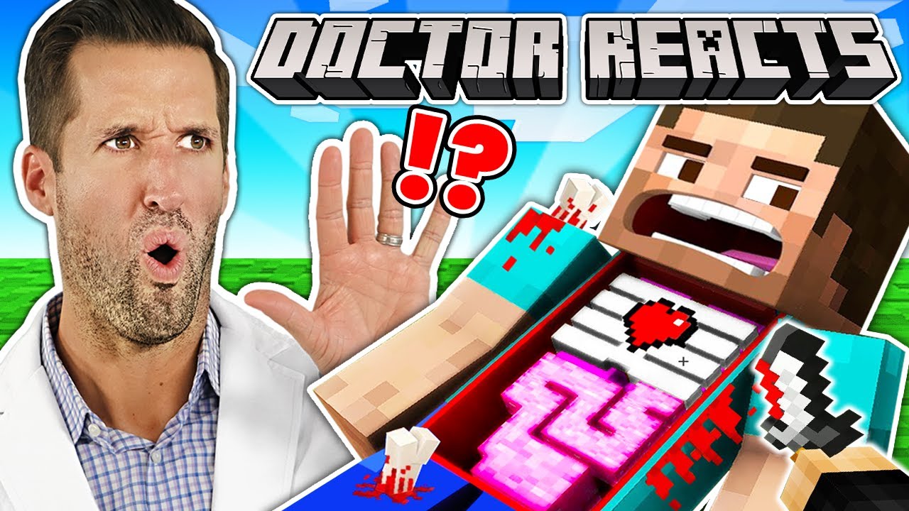ER Doctor REACTS to Surgery in Minecraft - YouTube